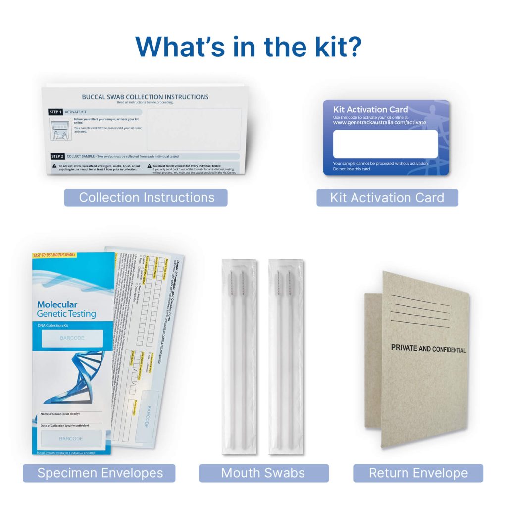 Home DNA Paternity Test | Genetrack Canada